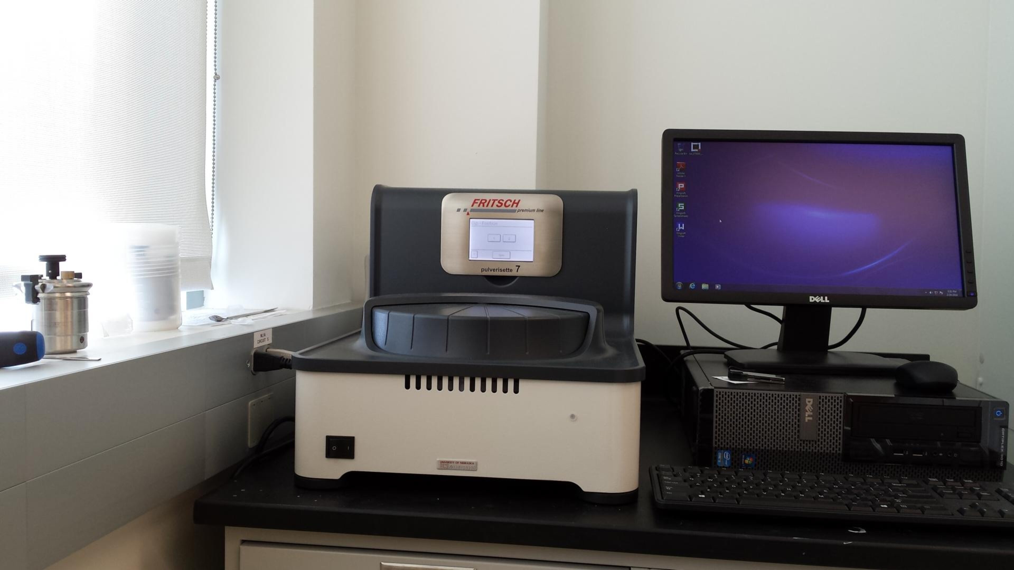 Ball Miller | Nanomaterials & Thin Films Facility | Nebraska